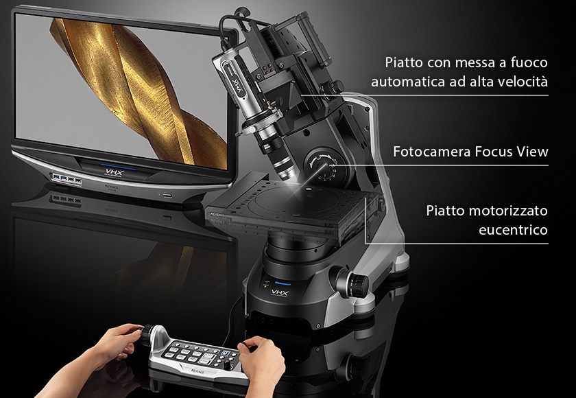 Microscopio digitale - Serie VHX-7000 | KEYENCE Italia